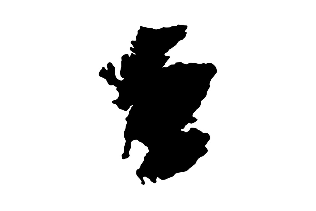 Outline Scotland Magnet, Scotland Fridge Magnet, Scotland Writeable ...