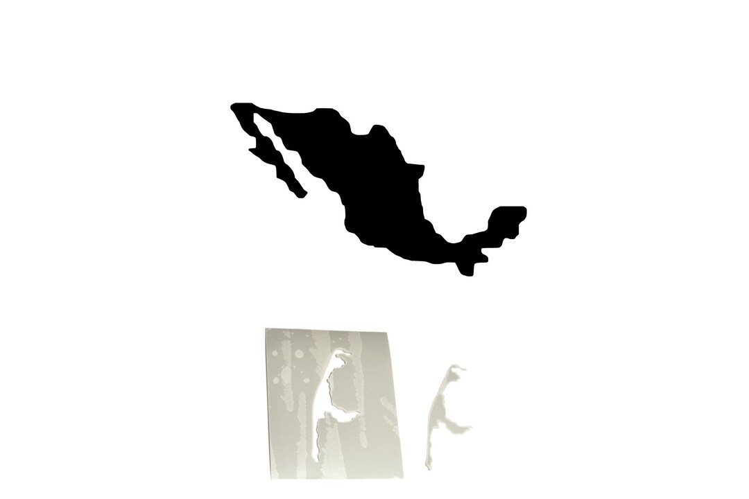 Mexico Stencil Film, Outline Mexico Stencil PVC Film for Painting and ...