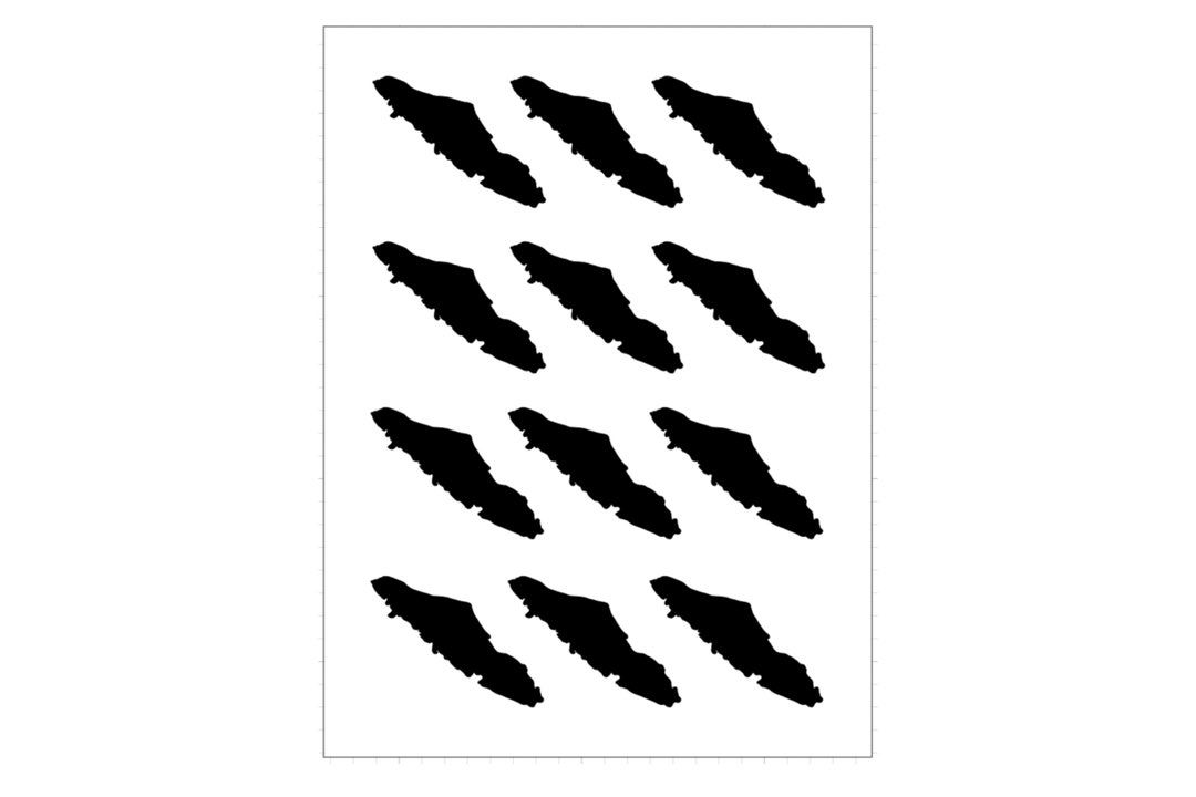 Vancouver Island Sticker, Vancouver Island Outline Sticker, Vancouver ...