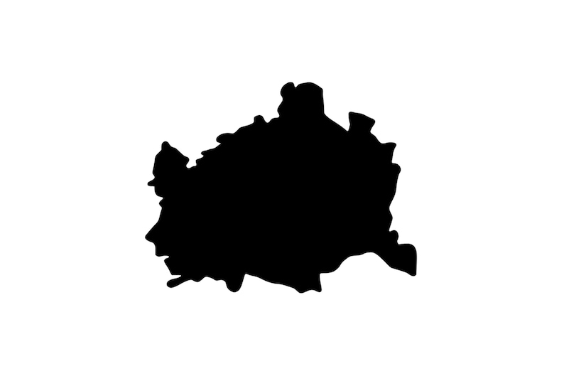 Outline Vienna Magnet, Vienna Fridge Magnet, Vienna Writeable Magnet ...