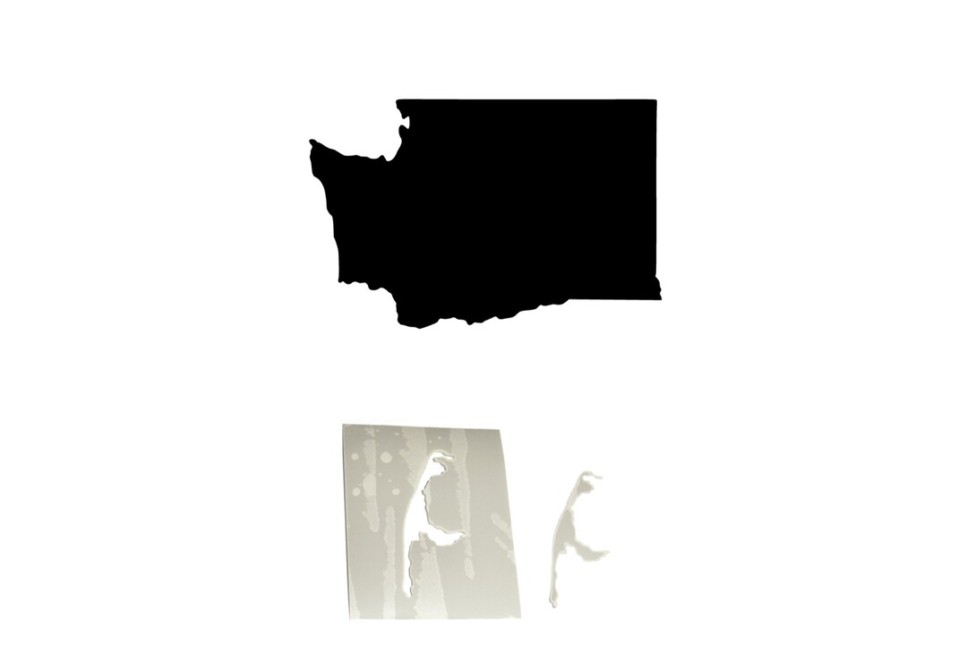 Washington Stencil Film, Outline Washington Stencil PVC Film for ...