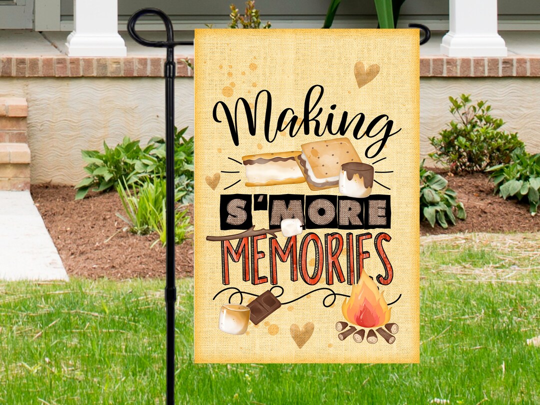 Making Smore Memories Camping Flag Smores Memories - Etsy