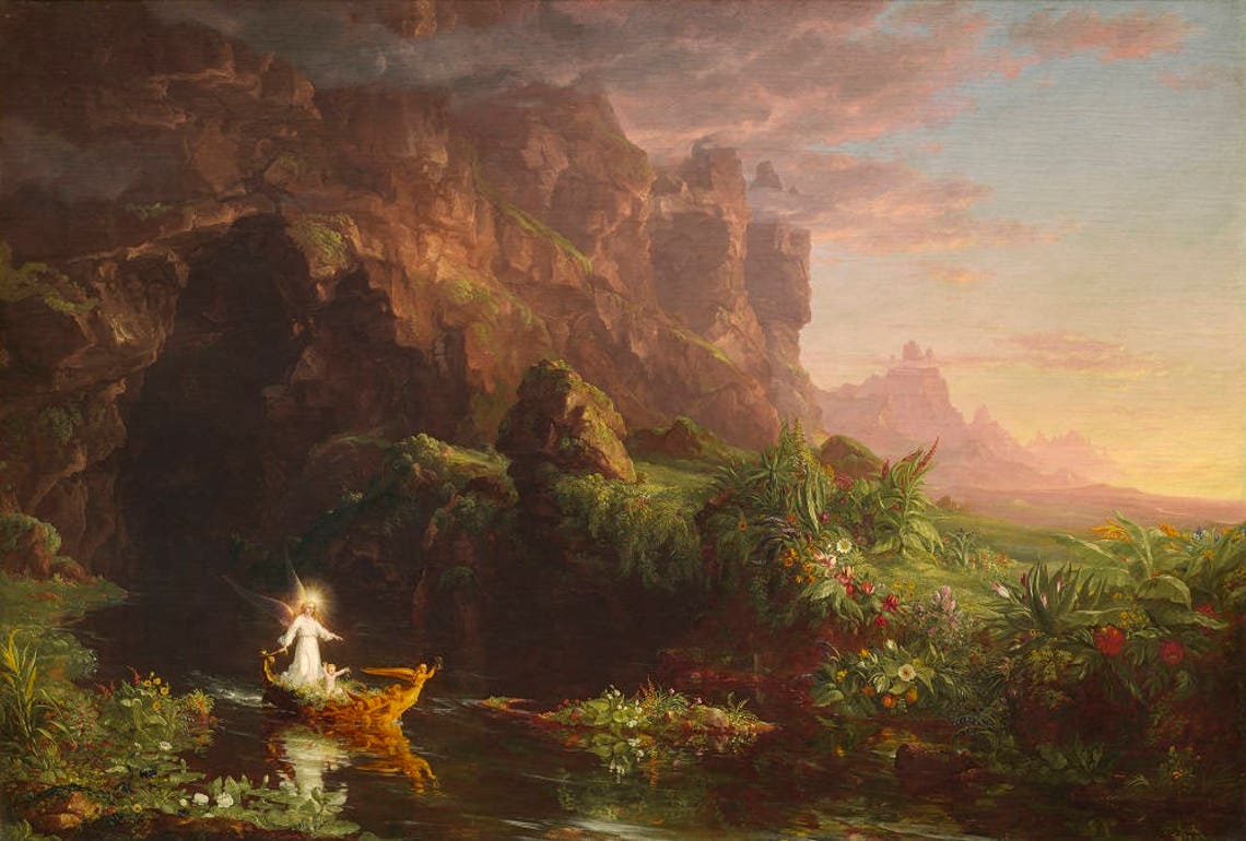 Thomas Cole - Voyage of Life - Complete Set - 4 Art Prints - 11x17 - Etsy