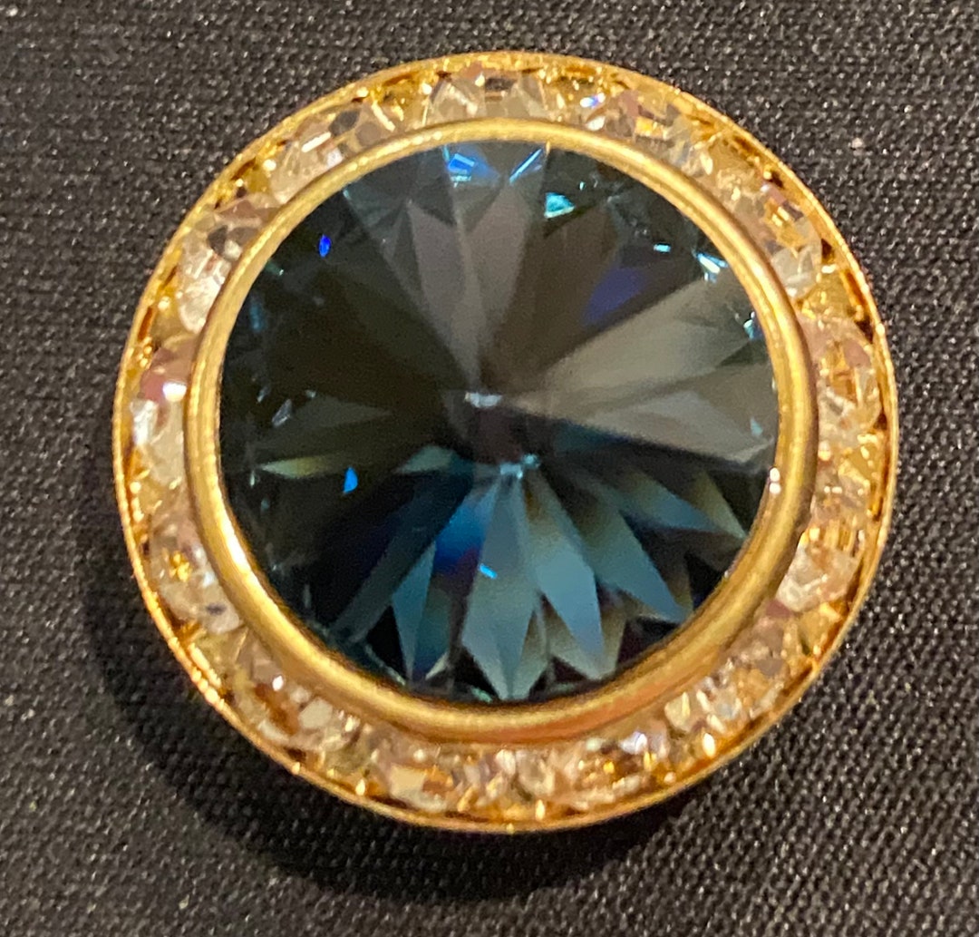Swarovski Button Cover - Etsy