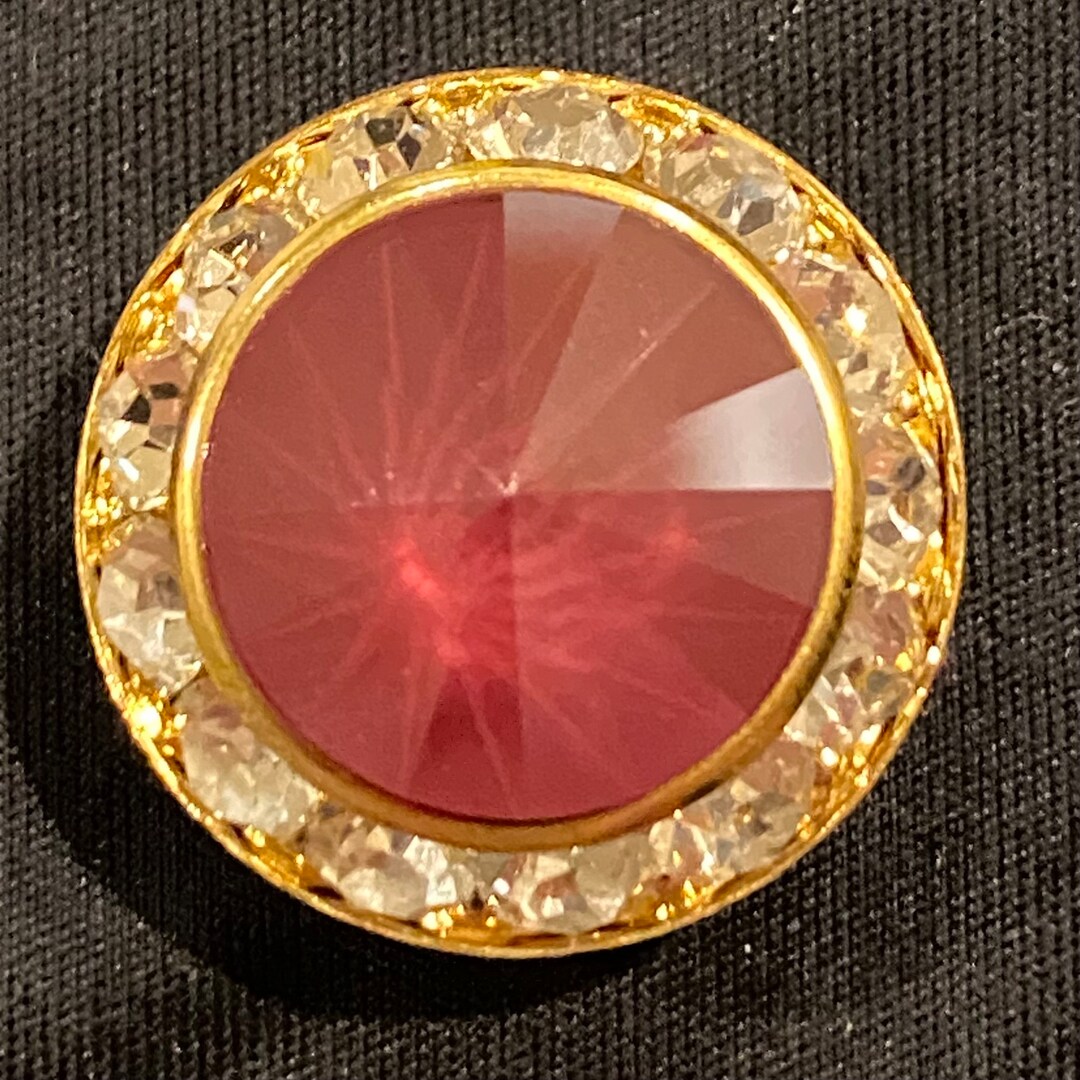 Swarovski Button Cover - Etsy