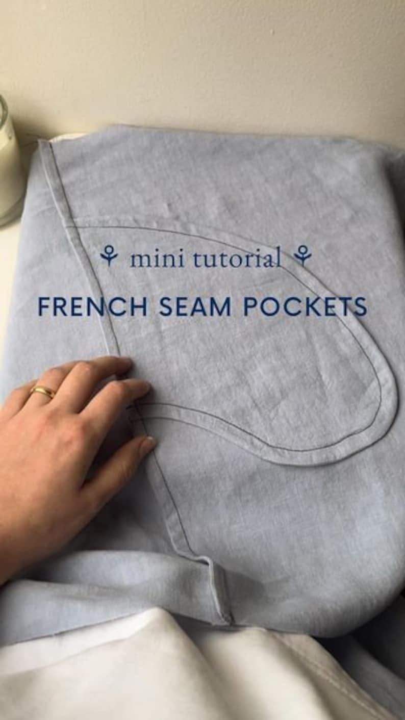 How to Create a in Seam Pocket Patternmaker/ Sewing - Etsy Canada