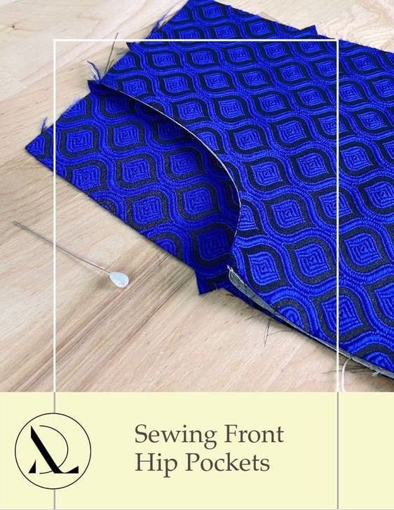 How to Create a Front Hip Pocket Patternmaker/ Sewin - Etsy