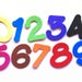 Foam Numbers, Peel and Stick 2 Inches, Self-adhesive Foam Numbers ...