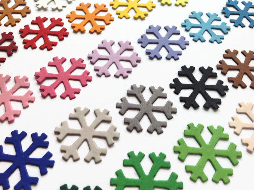 Paper Snow Flake, Cardstock Paper Winter Die Cuts for Christmas ...