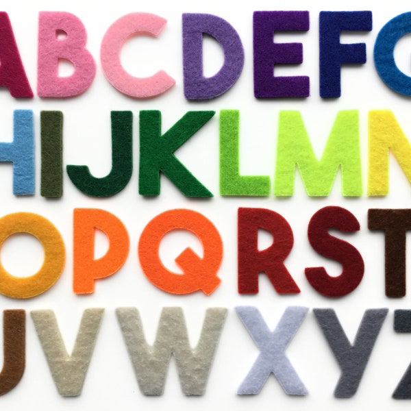 Iron on Letters - Etsy