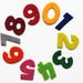 Felt Numbers Die Cut, Felt Cut Outs for Crafting & Sewing, Felt Shapes ...