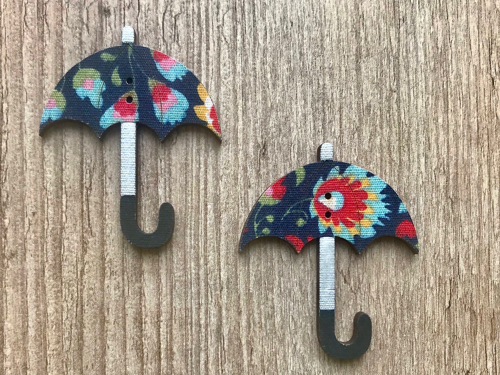 Umbrella Buttons Decorative Craft Buttons Set of 2 - Etsy