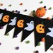 Halloween Bunting, Ghost and Pumpkin, Spooky Garland, Halloween Party ...