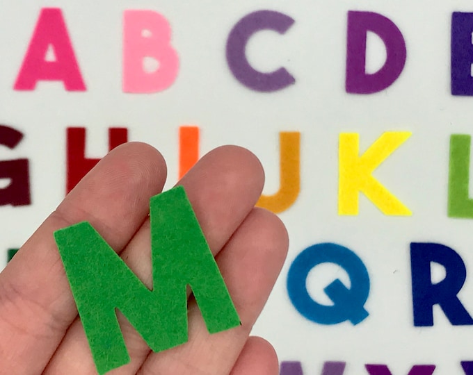 7 Tall Letters Die Cut Cardstock Paper Letters Extra - Etsy