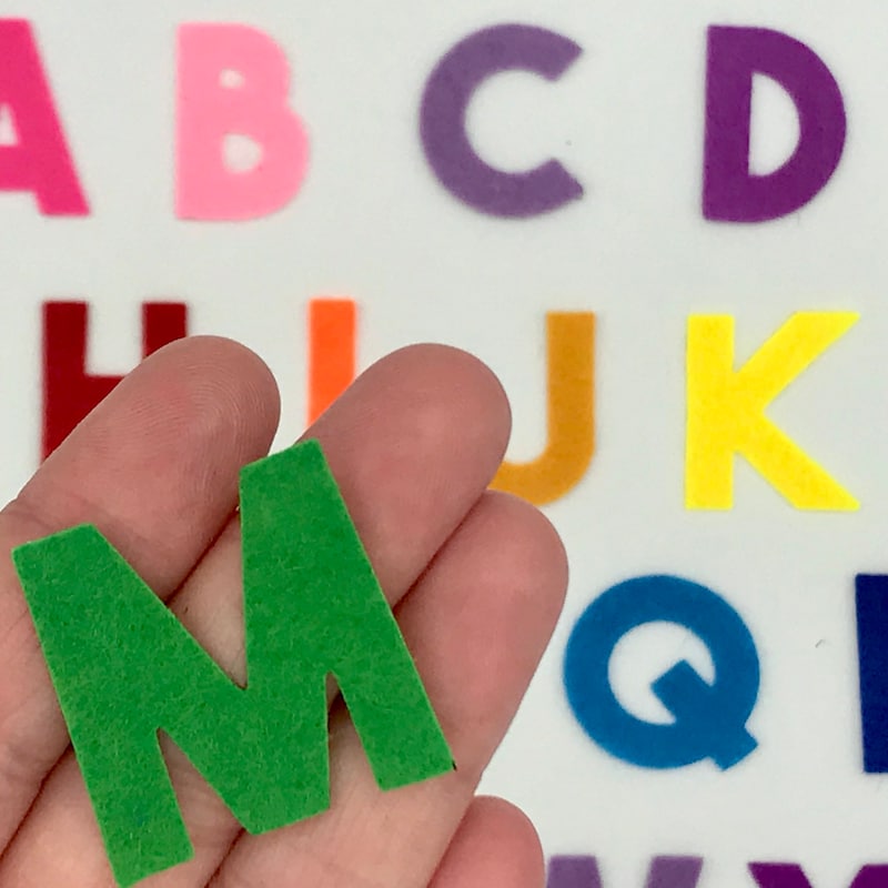 Felt Letter Board With Letters - Etsy
