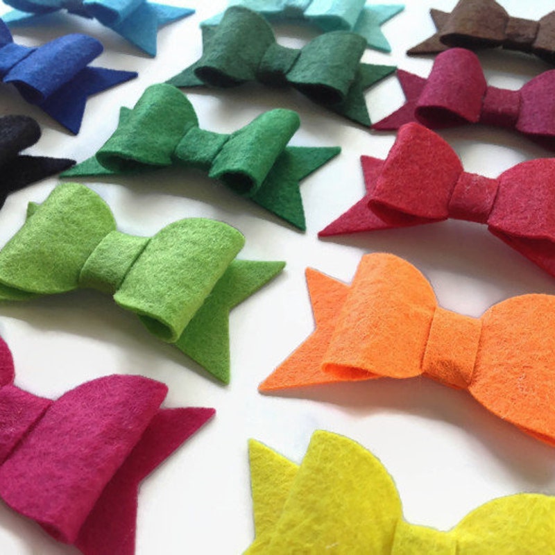 Felt Hair Accessory - Etsy