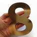 Gold Numbers for Wedding and Party Decorations, Table Numbers, Banners ...