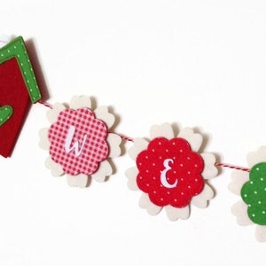 Welcome Garland, Welcome Banner, Home Decor Wall Art, Hallway Decor - Etsy