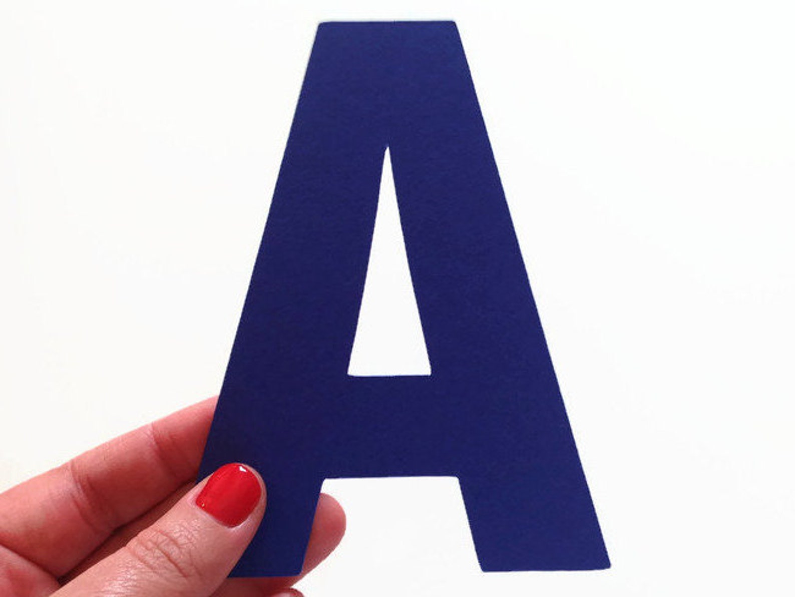 Large 5 Inch Letters, Choose Your Own Cardstock Paper Letters for Wall ...