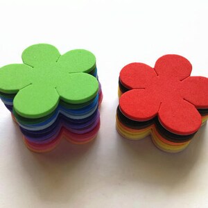 Flowers Stickers, Self-adhesive Flower Die Cut, EVA Foam Flower for ...