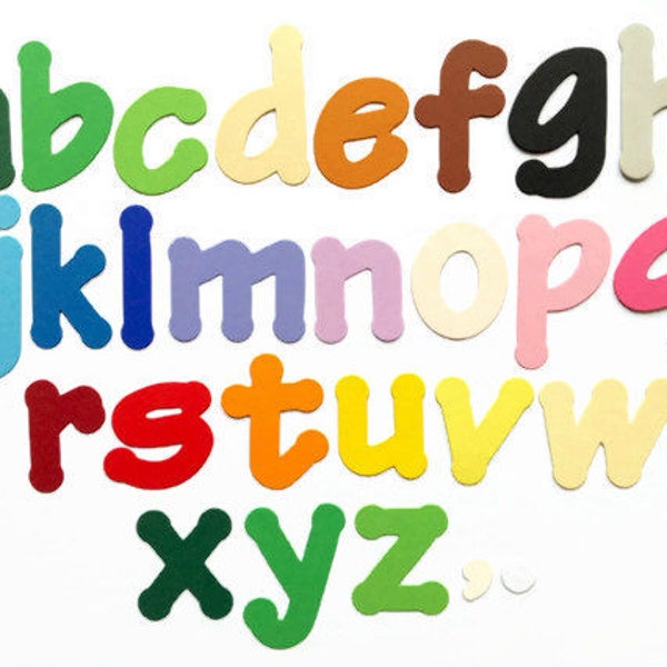 Alphabet Die Cut - Etsy