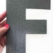 Extra Large Glitter Letters, 8 Inch Cardstock Paper Die Cut Letters ...