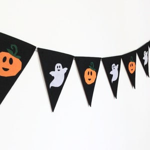 Halloween Bunting, Ghost and Pumpkin, Spooky Garland, Halloween Party ...