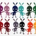 Felt Ant Die Cut, Cute Ant Applique Shape for Sewing and Craft Projects ...