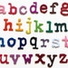 1 Inch Letters, 2 Felt Alphabets - 52 Pieces, Die Cut Lowercase Letters ...