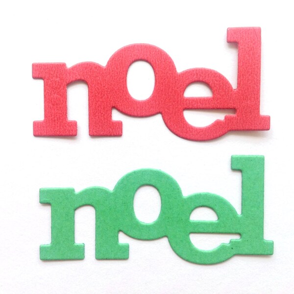 Noel Die Cut - Etsy