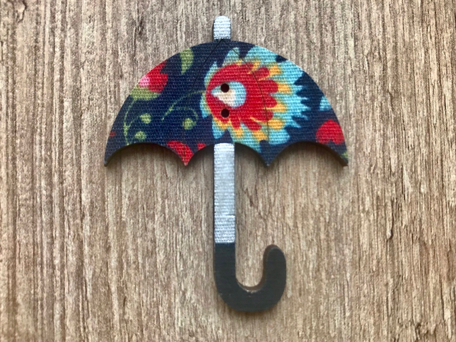 Umbrella Buttons Decorative Craft Buttons Set of 2 - Etsy