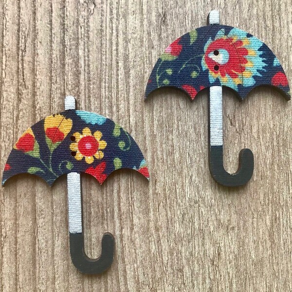 Umbrella Buttons - Etsy