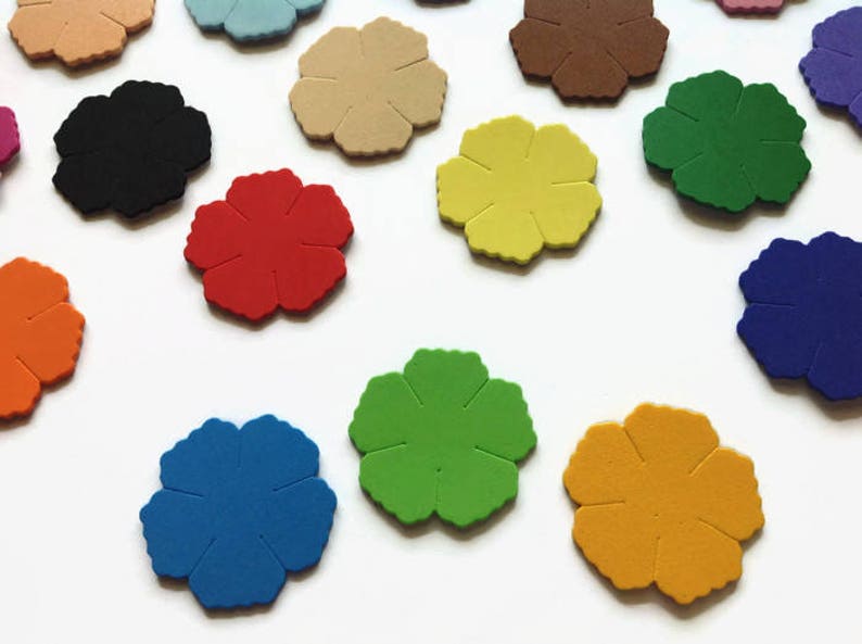 Fun Foam Flowers, Self-adhesive Flower Die Cut, EVA Foam Flower Die Cut ...