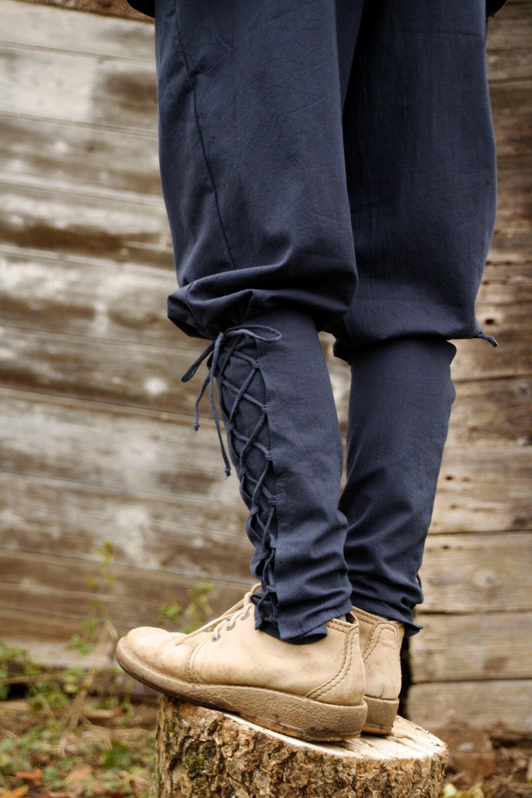 Medieval / Viking Inspired, 100% Washed Cotton Pants With Side Pockets ...