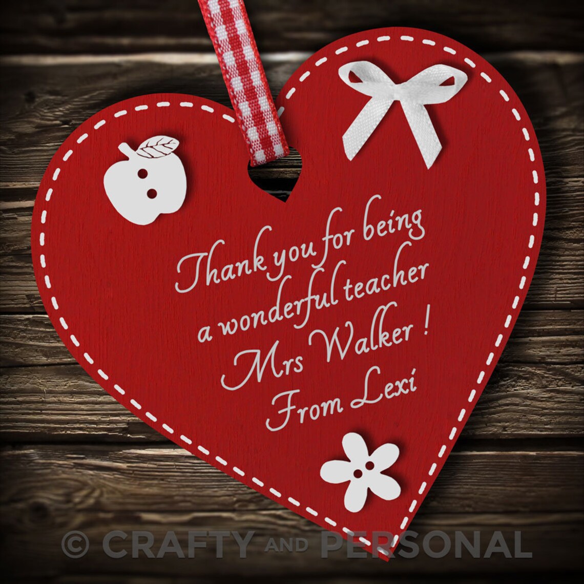 Personalised Teacher Gift Plaque Or Magnet Wooden Heart Thank Etsy personalised-teacher-gift-plaque-or-magnet-wooden-heart-thank-etsy