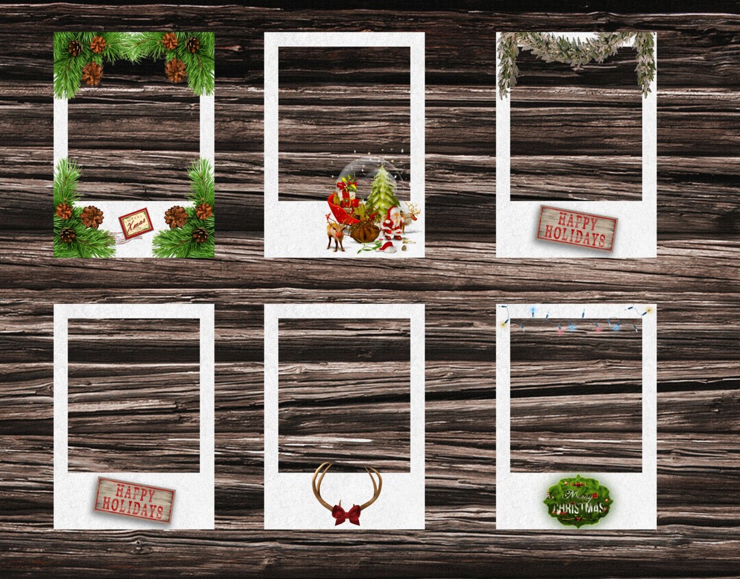 Christmas Frames Picture Frame Clip Art Christmas Frame Wishes Deer ...