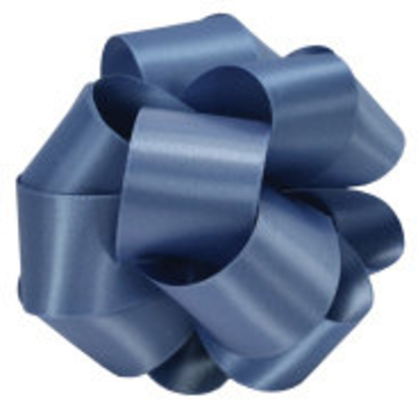 True Blue Satin Ribbon Ribbon by the Yard True Blue Double - Etsy