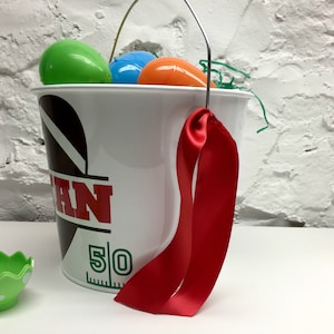 Football Theme Basket ~ Basket for a Boy ~ Sport Theme Bucket ~ Custom ...