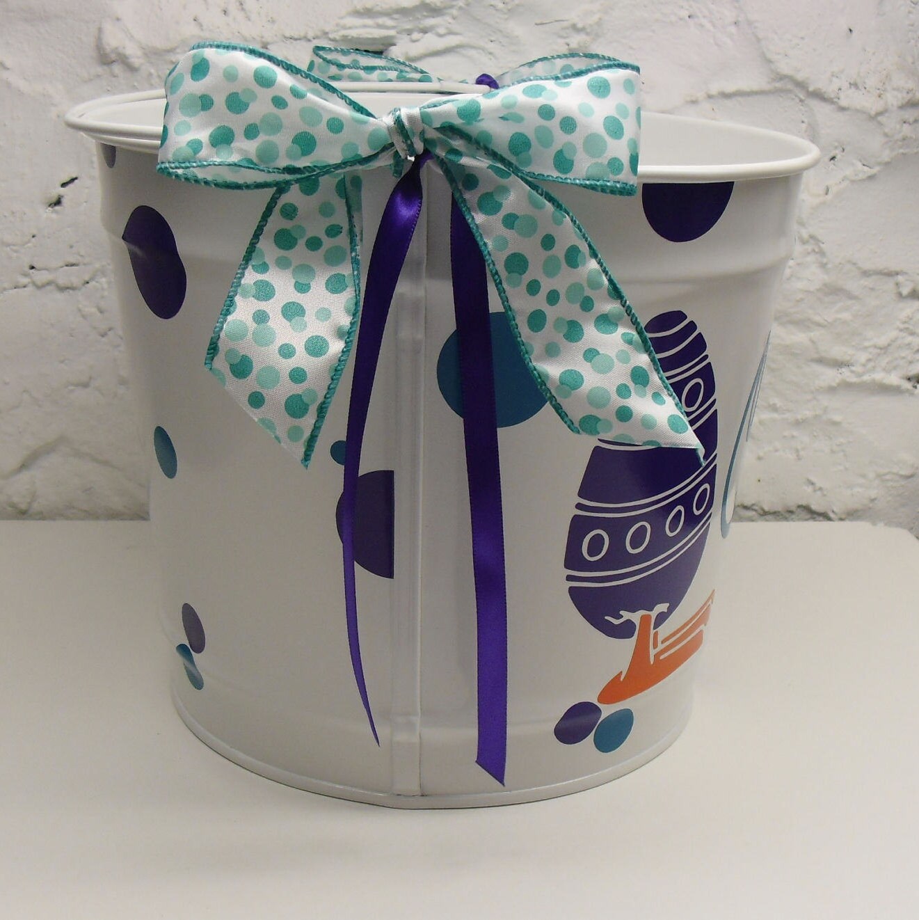 Personalized Easter Egg Bucket ~ Custom Easter Pail ~ 5 Quart Bucket - Etsy