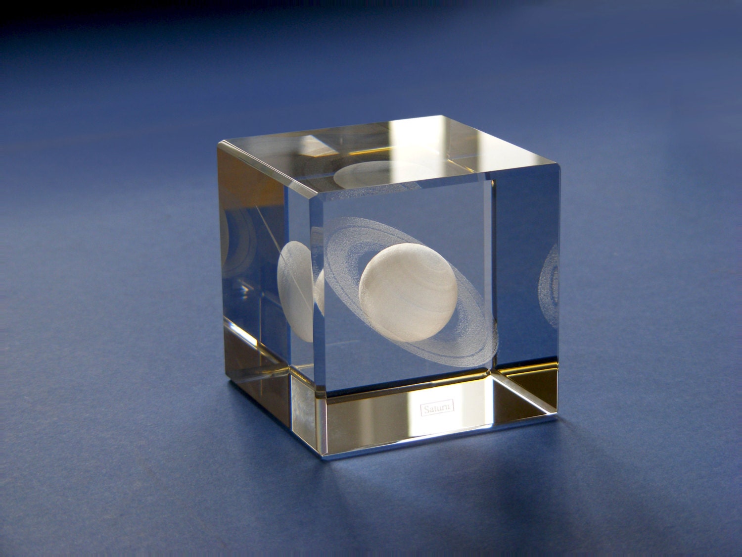 Saturn Crystal Sculpture: Scientifically Accurate Astronomy Gift - Etsy