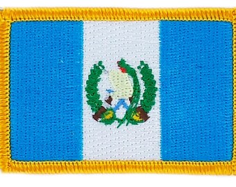 Guatemala Flag Color Removable Patch - Etsy