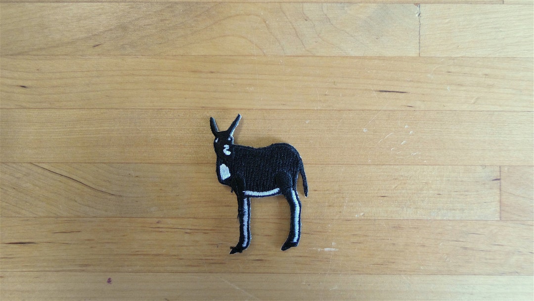 Patch Patches Embroidery Iron Jackass Spanish Catalonia Applique ...