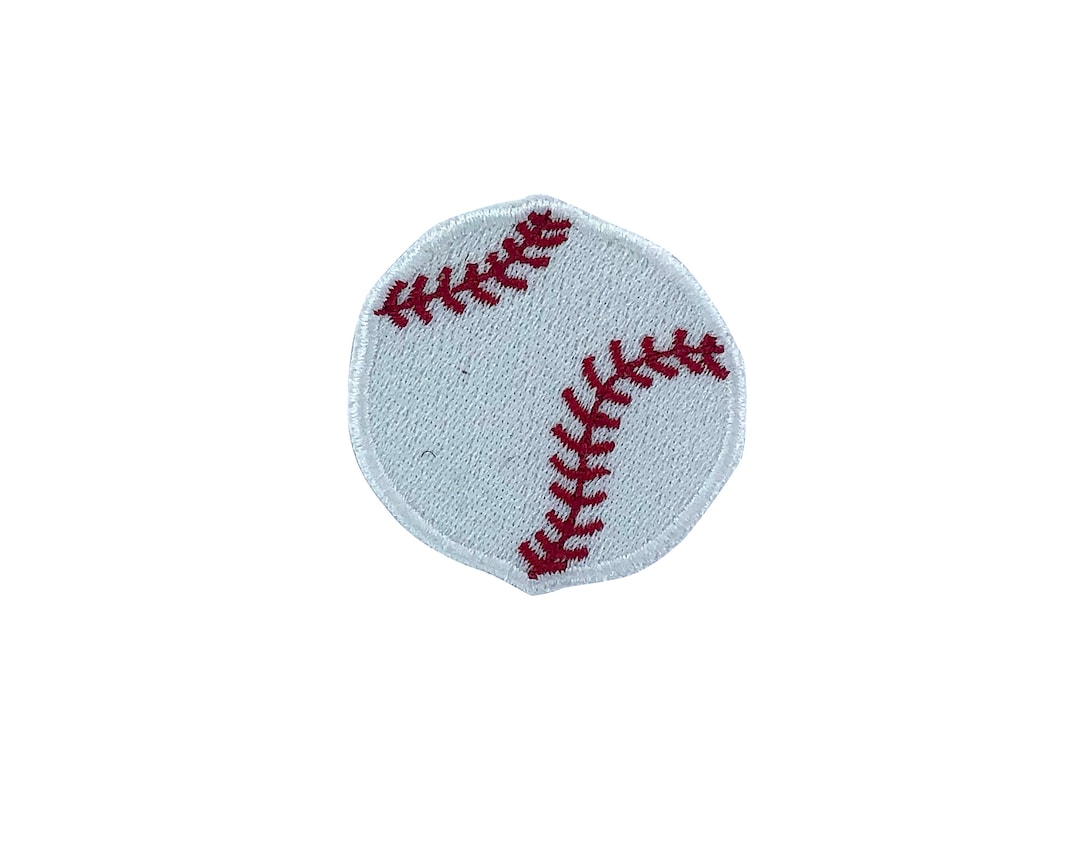 Embroidery Patch Sew Badge Iron on Glue Transfer Baseball Ball - Etsy