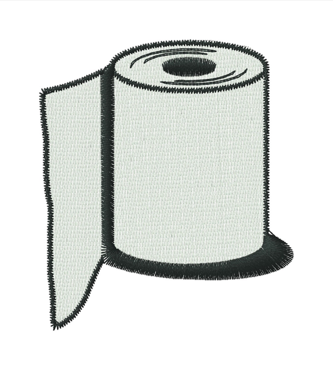 Design Patch Embroidery Design Machine Digital File Toilet Paper Mini ...