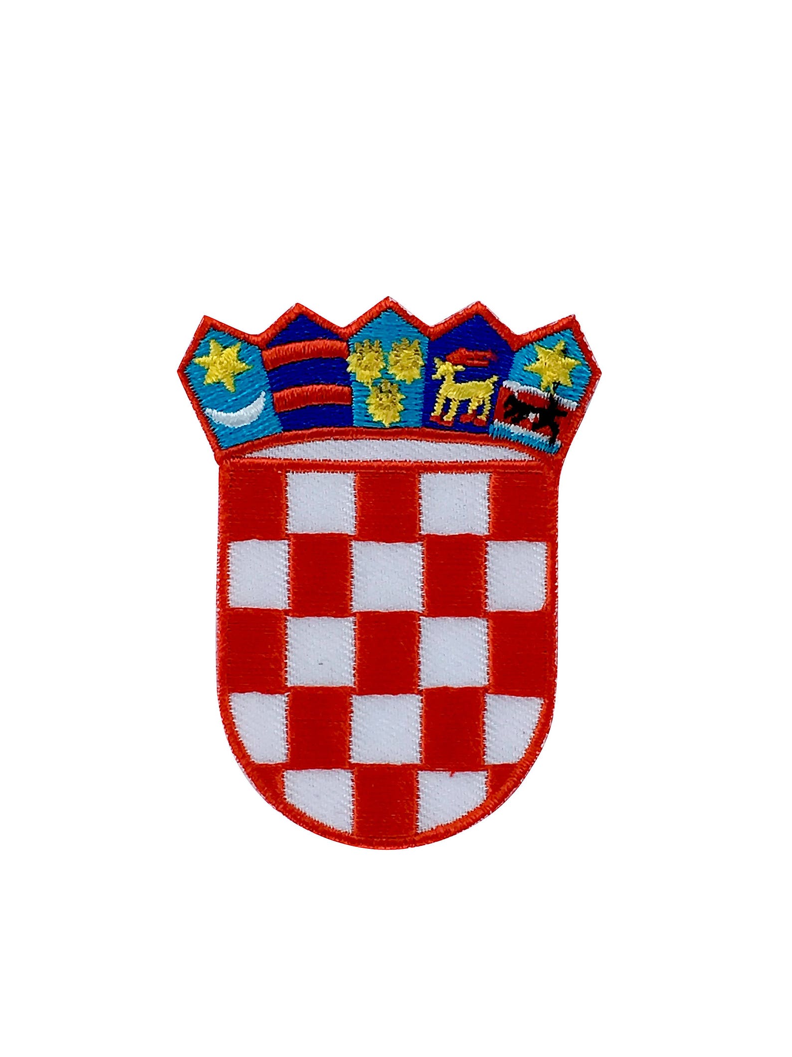 Patch Flag Coat of Arms Shield Emblem Country Embroidered Badge Croatia ...