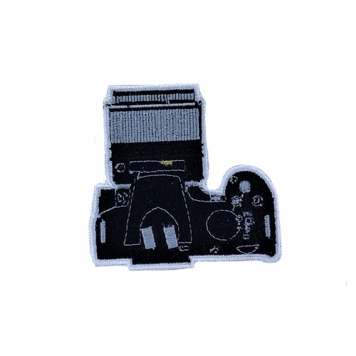 Camera Embroidery Iron on Applique Patchembroideried Patch - Etsy