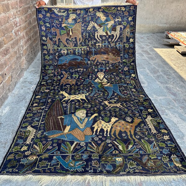 Pictorial Rug - Etsy