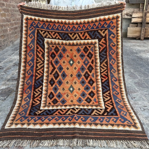 Afghan Kilim Rug - Etsy