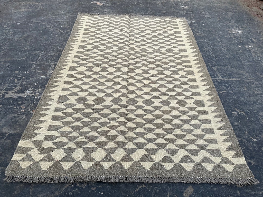 FREE SHIPPING, 3'3 X 4'11 Ft, Best Quality Handmade Afghan Hazara ...