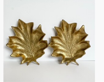 Vintage Brass Ivy Leaf Trinket Offering Dish Pagan - Etsy